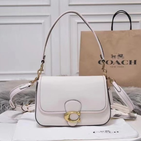 Coach | Bags | New Coach Soft Tabby 26 Shoulder Bag White | Poshmark